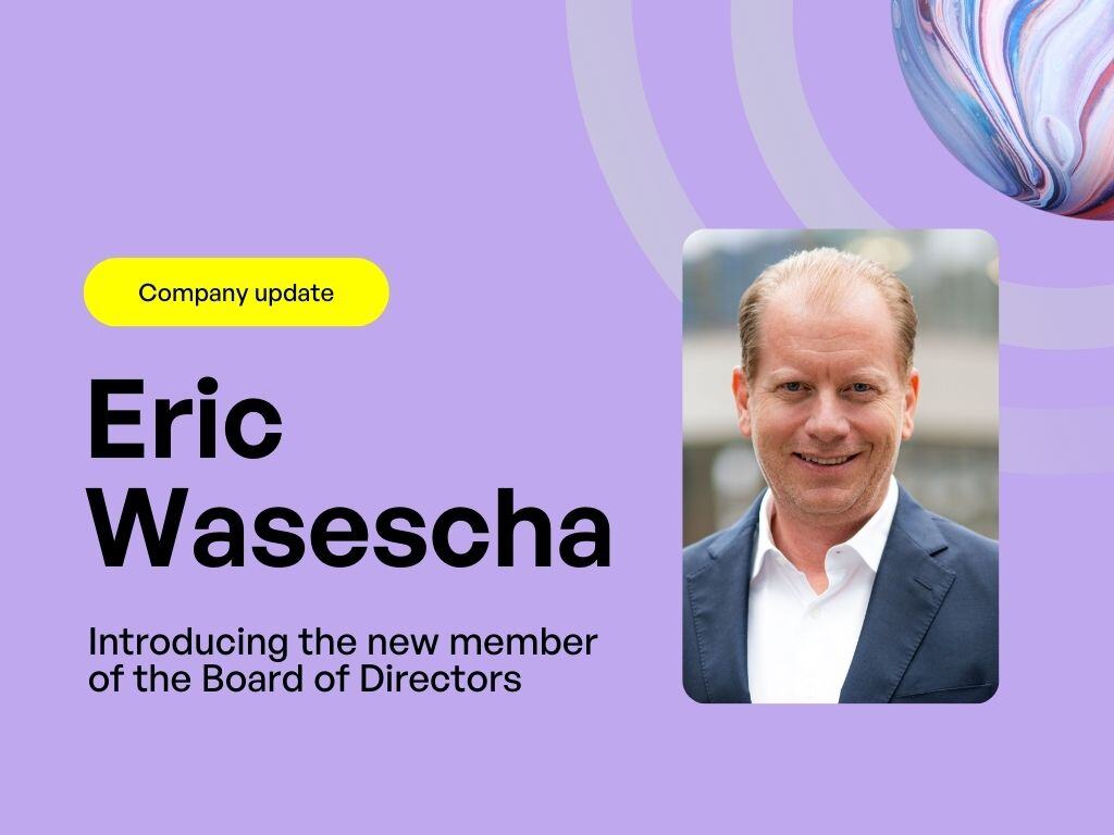 Eric Wasescha joins CREATEQ as a new member of the Board of Directors