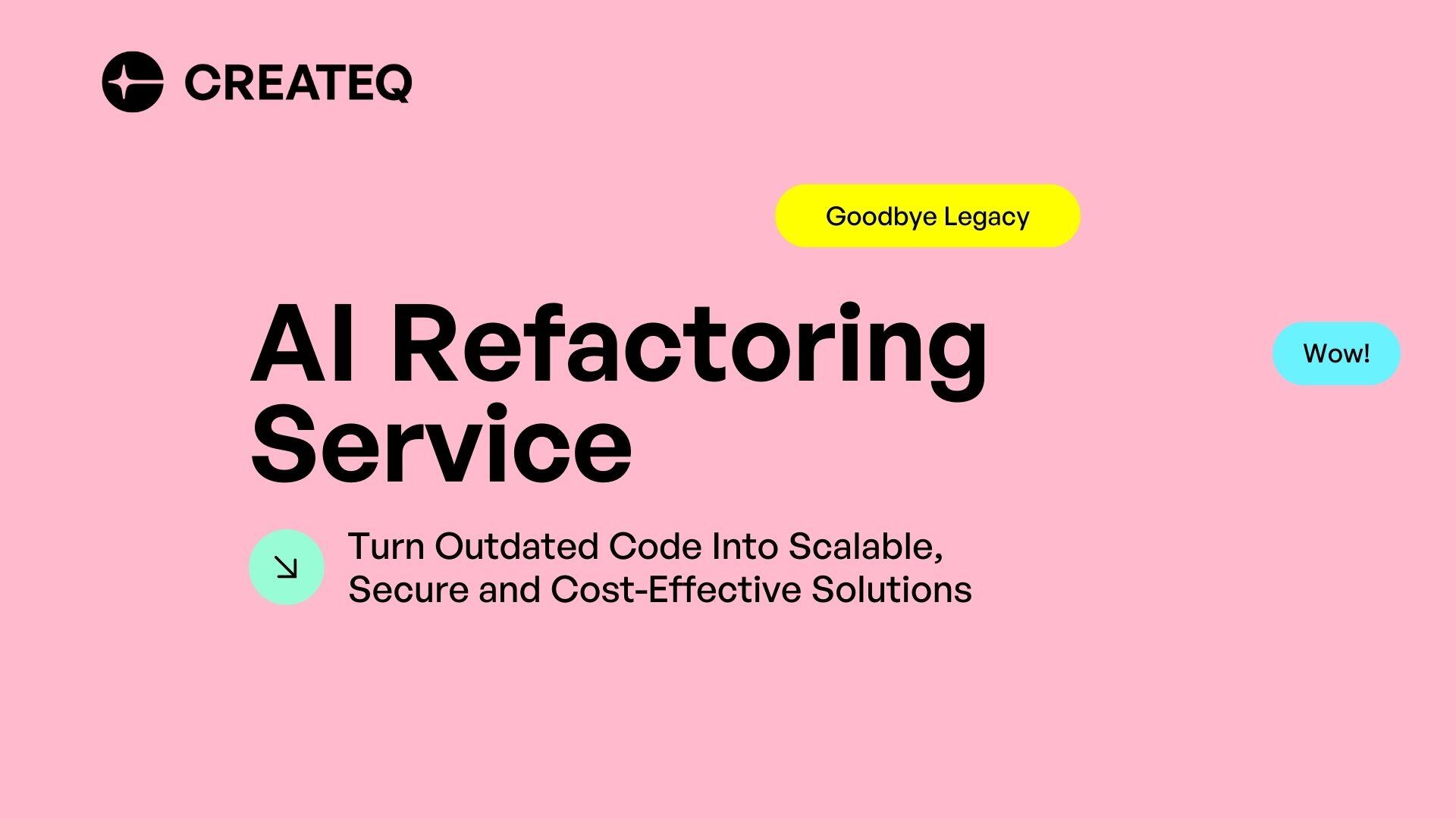 AI Refactoring | Transform Legacy Code Into Scalable Solutions