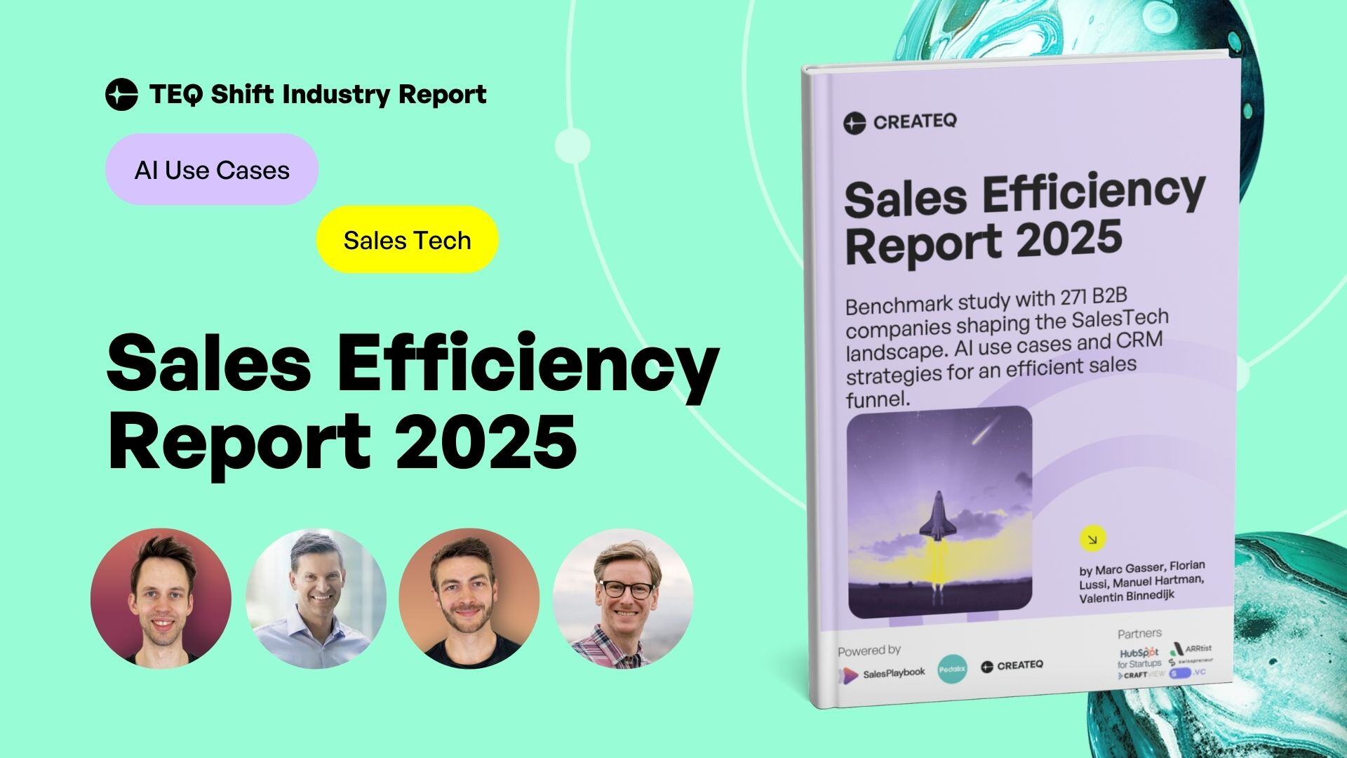B2B sales with AI strategies | Sales Efficiency Report | CREATEQ